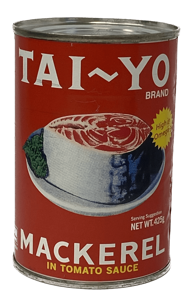 Tai-yo Mackerel in Tomato Sauce (24 x 425g) - Cibus Foods