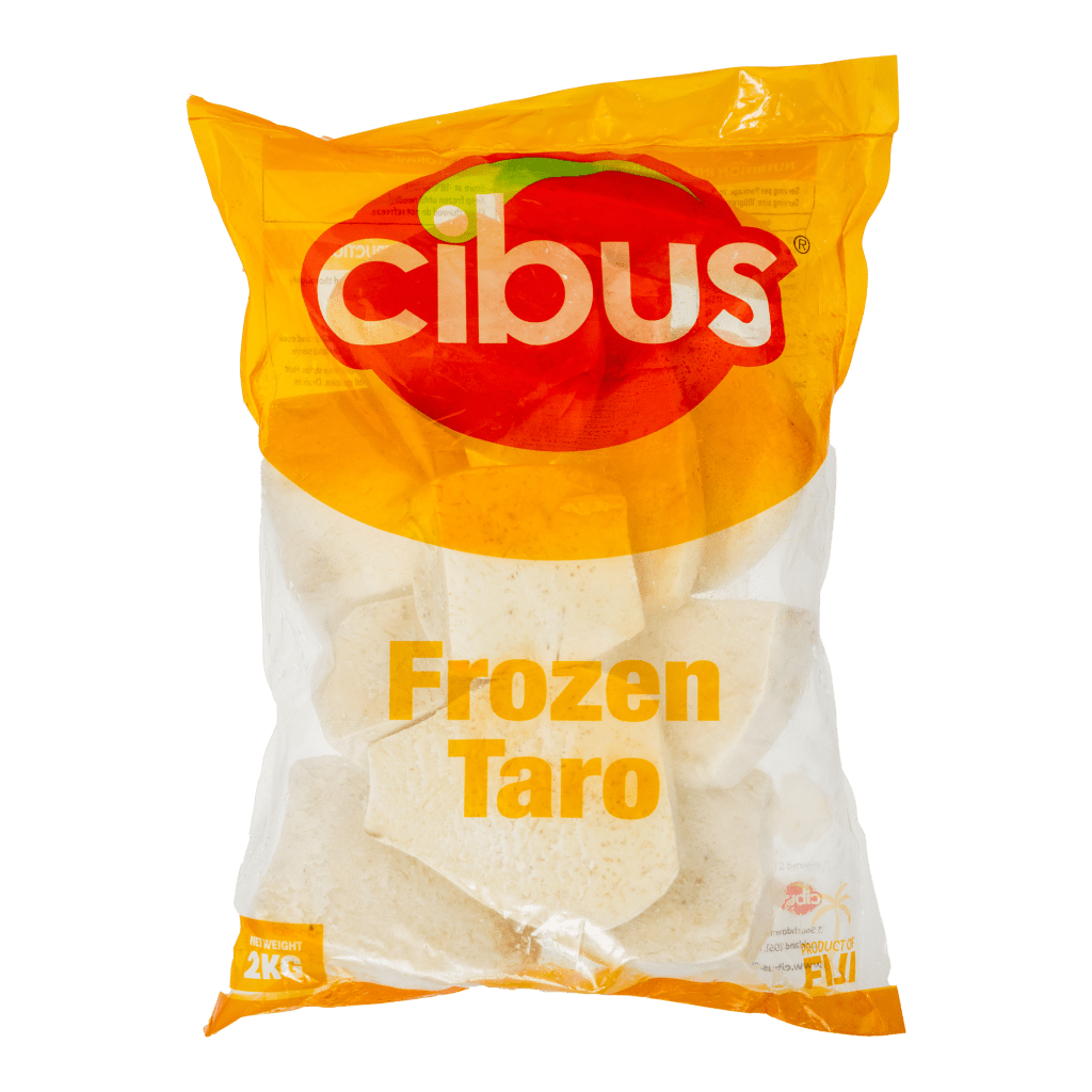 Cibus Frozen White / Yellow Taro from Fiji (10 x 2kg bags) - Cibus Foods