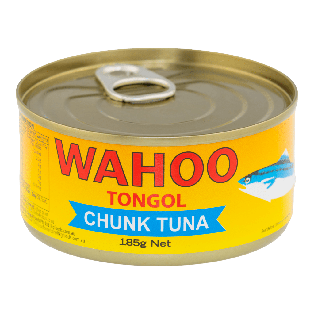 Wahoo Tongol Style Tuna Chunk (24 x 185g) - Cibus Foods